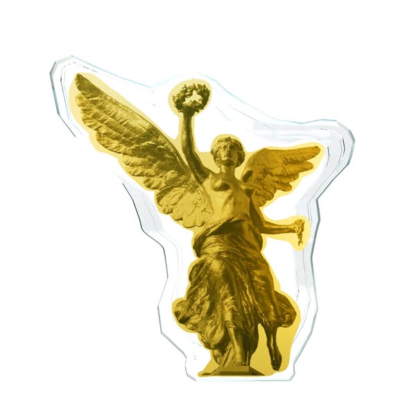 In Stock! 2025 Niue Angel of Independence Shaped 1/1000 oz .9999 Gold ...