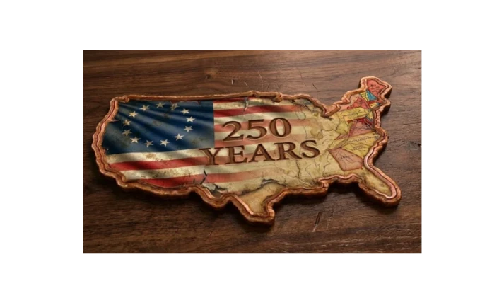 2026 10oz 13 Colonies Frontier .999 Colorized Copper USA Shaped 250 ye ...